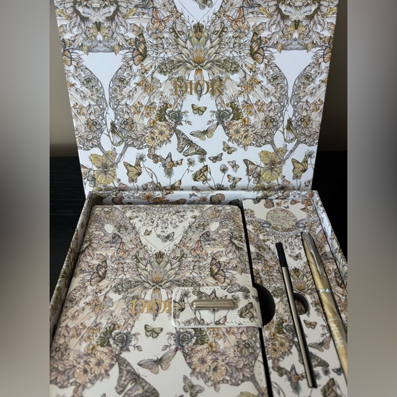 Dior | Accessories | Dior Notebook And Pen Set | Poshmark